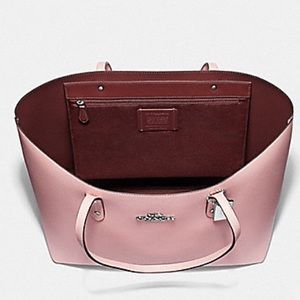 Coach | Bags | Coach Nwt Large Pink Tote Bag | Poshmark